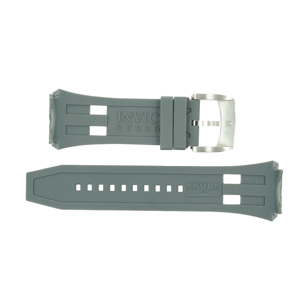 Invicta Akula Gray Rubber Watch Strap 0631 – Total Watch Repair
