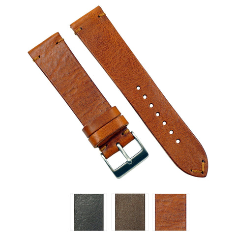 Hand Made Genuine Vintage Leather Watch Strap – Total Watch Repair