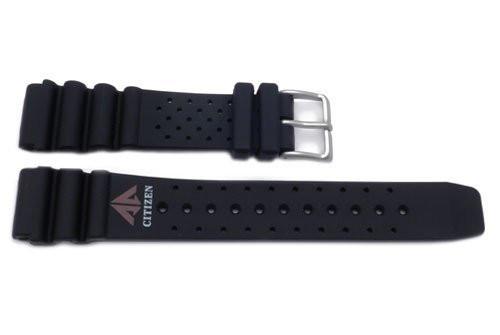Genuine Rubber Black 20mm Aqualand Promaster Watch Strap by Citizen ...
