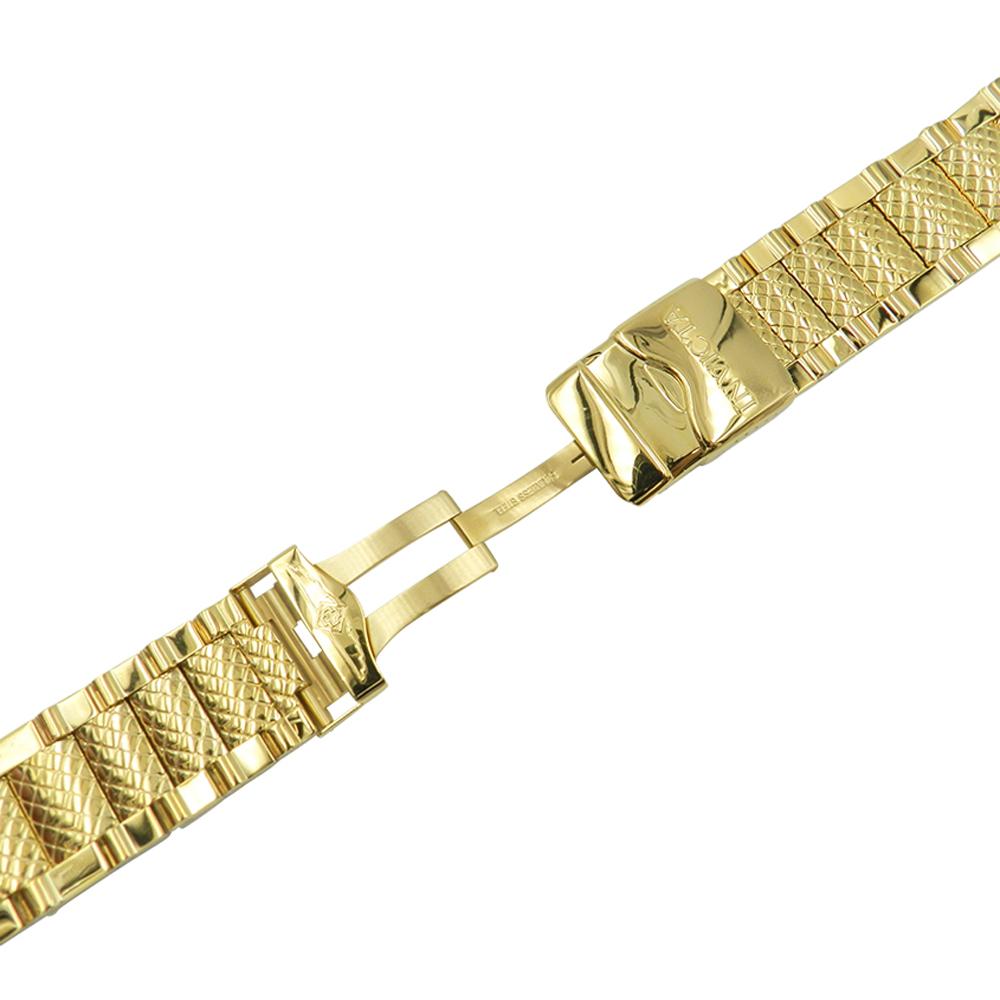 Genuine Invicta Gold Metal 28mm SUBAQUA Watch Strap | Total Watch ...