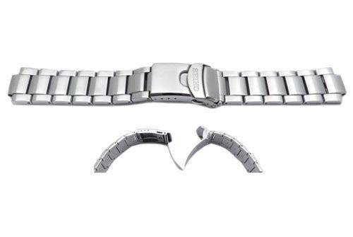 Seiko Stainless Steel Push-Button Fold-Over Clasp With Safety Watch ...