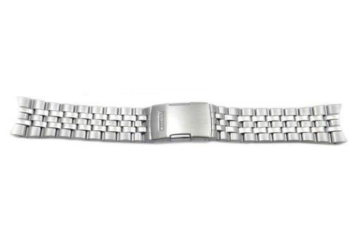 Citizen Silver Tone Stainless Steel Push Button Clasp 23mm Watch ...