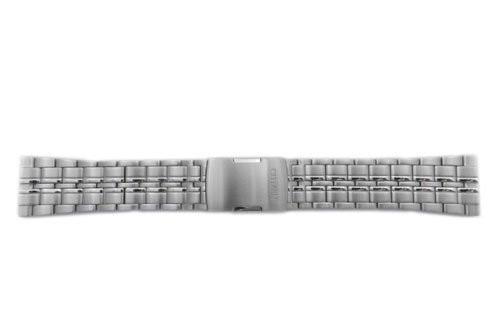 Citizen Stainless Steel 24mm Push Button Clasp Watch Bracelet | Total ...