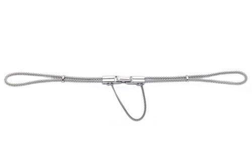 Hadley Roma Ladies Stainless Steel Cord Specialty Vintage Bracelet ...