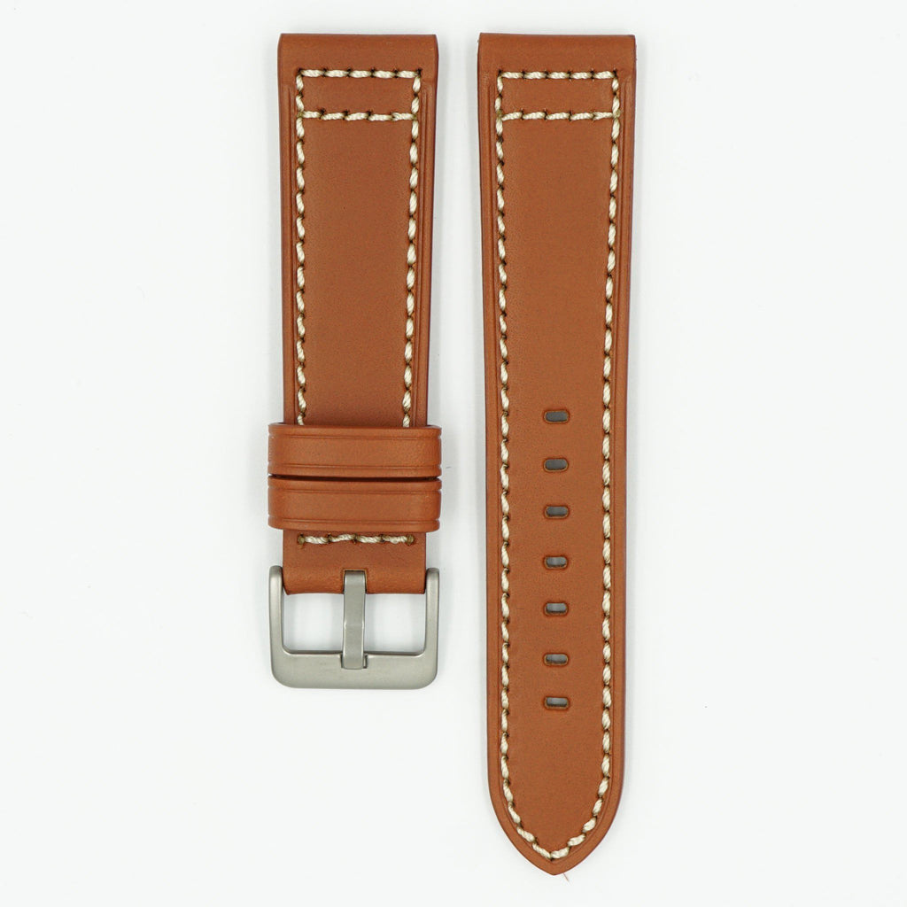 Saddle Tan Leather Watch Strap – Total Watch Repair