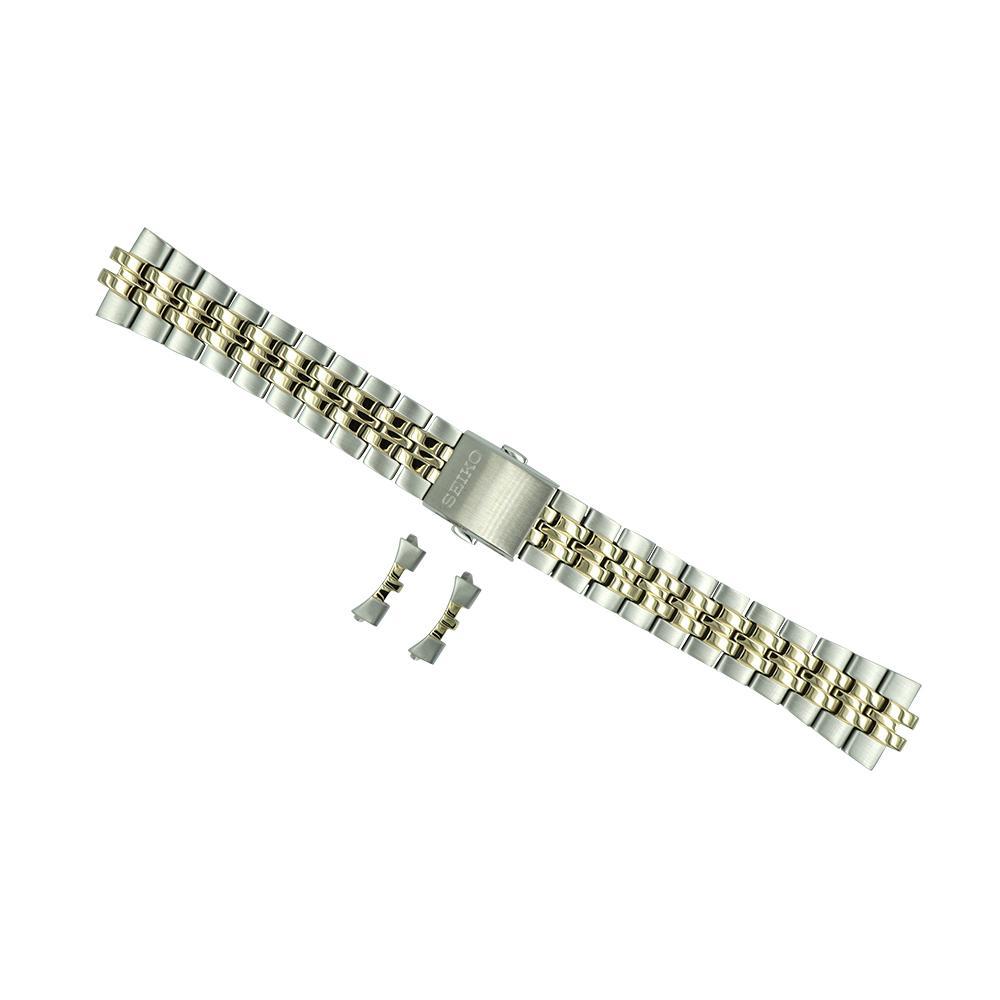 Seiko 18mm Dual Tone Metal Bracelet – Total Watch Repair